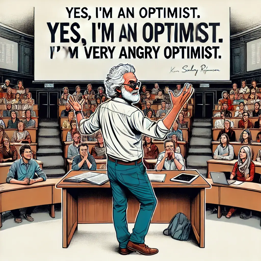 The Very Angry Optimist: Kim Stanley Robinson's Fierce Call to Action
